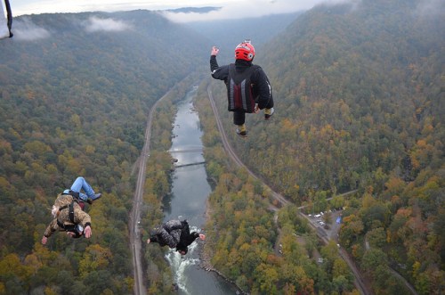Check Out This Video Of Extreme Bungee Jumping In WV