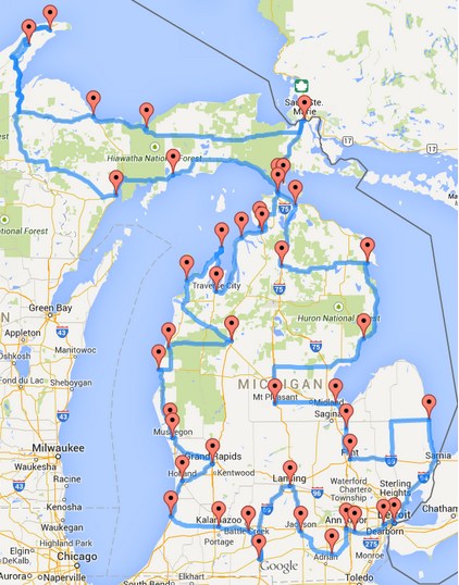 This Is The Ultimate Michigan Road Trip You Should Take
