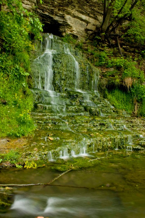 The Best Waterfall Road Trip In Iowa Takes You To Eight Cascades