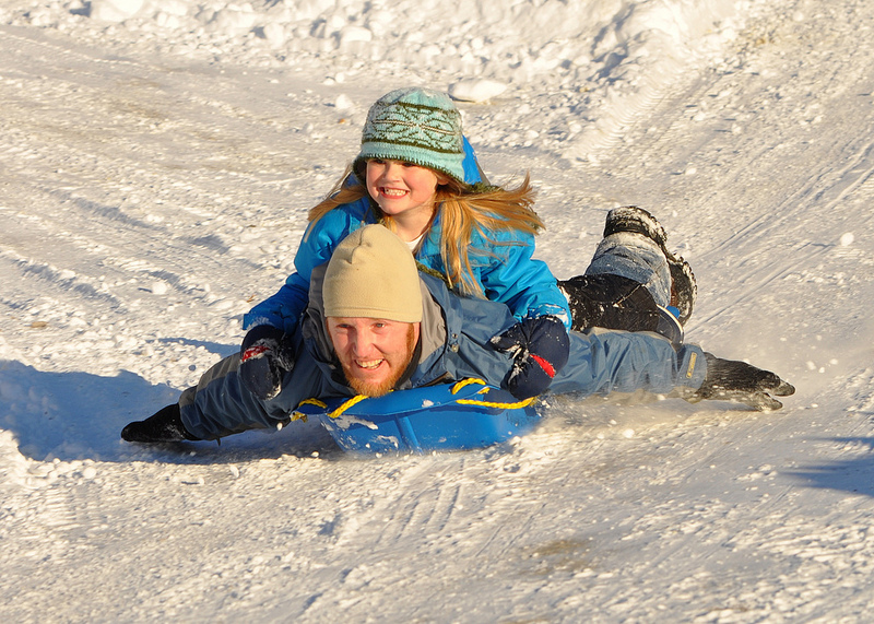 Here Are the 12 Best Places To Go Sledding In Vermont