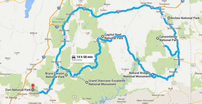 Your Road Trip To The Best National Park To Visit In Utah