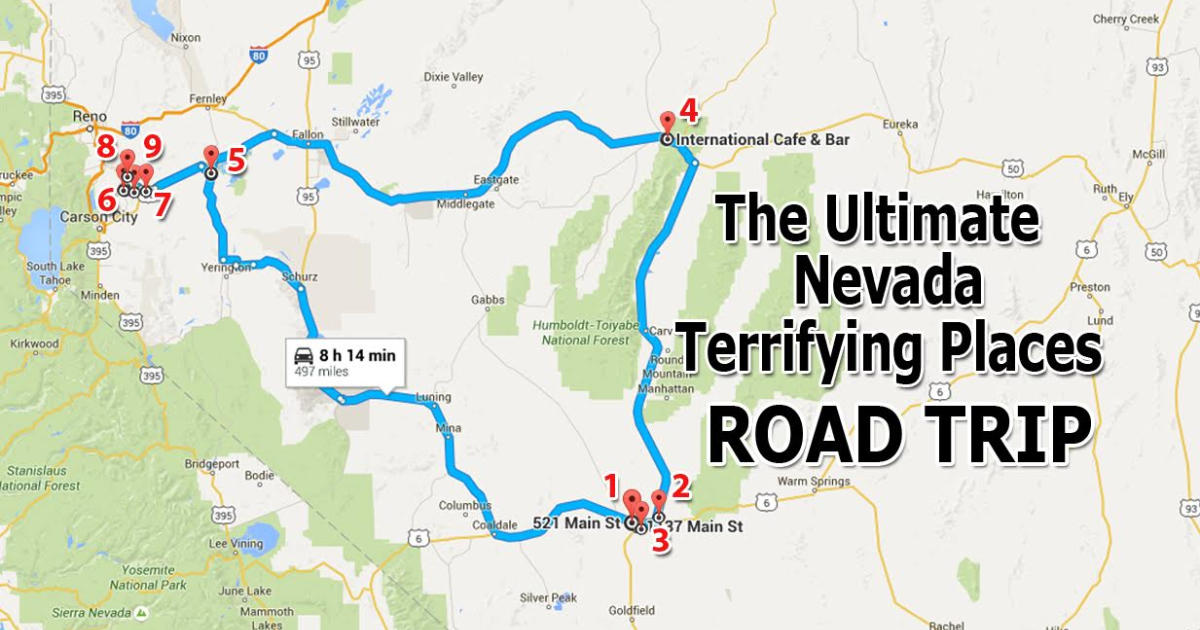 The Ultimate Terrifying Haunted Places In Nevada Road Trip