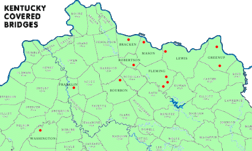 These 12 Covered Bridges In Kentucky Are Full Of Local History