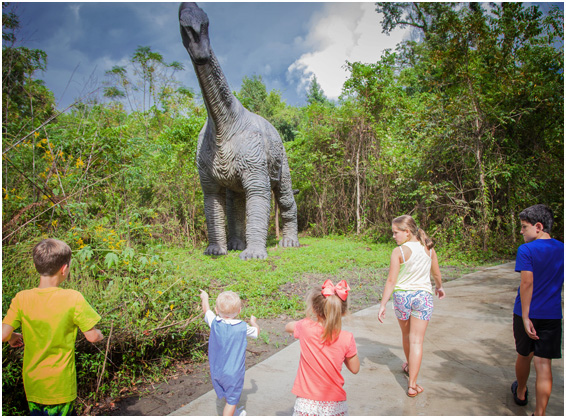 Visit The Louisiana Prehistoric Park To Step Back Into The Dinosaur Days