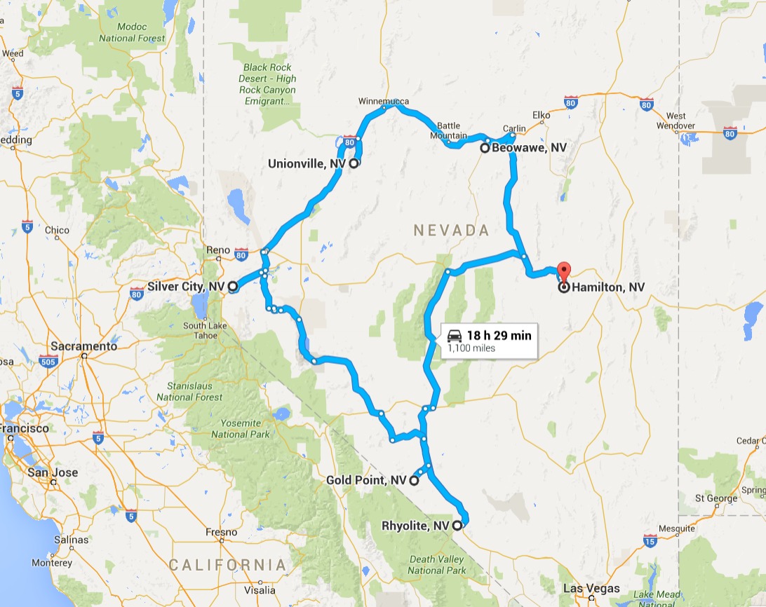 Visit 6 Ghost Towns On This Creepy Road Trip In Nevada