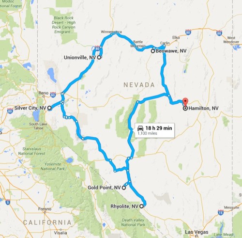 Visit 6 Ghost Towns On This Creepy Road Trip In Nevada