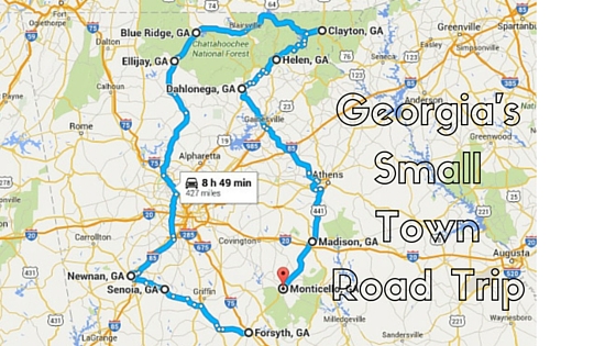 Here's One Of The Ultimate Scenic Road Trips In Georgia