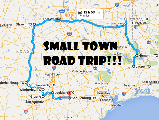 Awesome Road Trip Through Beautiful Small Towns In Texas