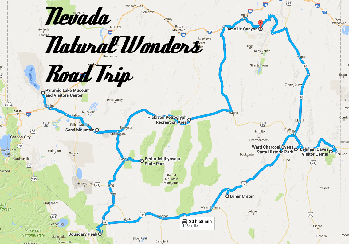 This Natural Wonders Road Trip Will Show You Nevada Like You’ve Never ...