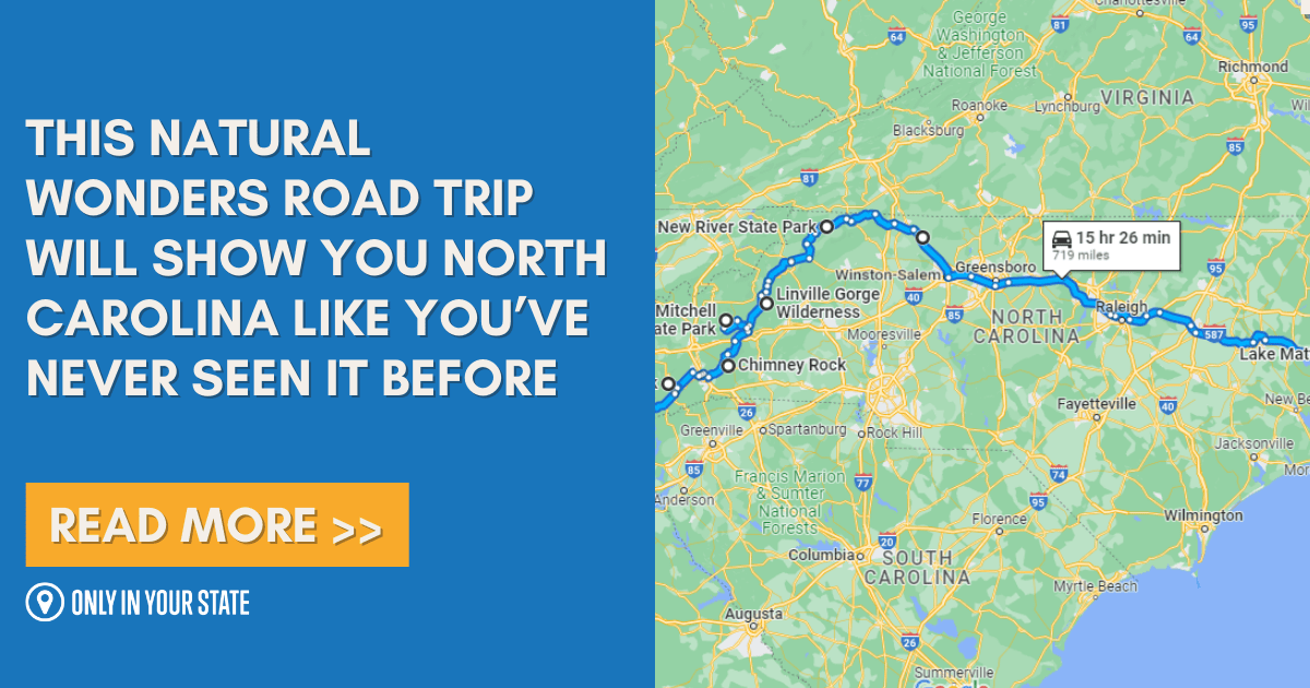 Explore 10 Natural Wonders in North Carolina on This Epic Road Trip