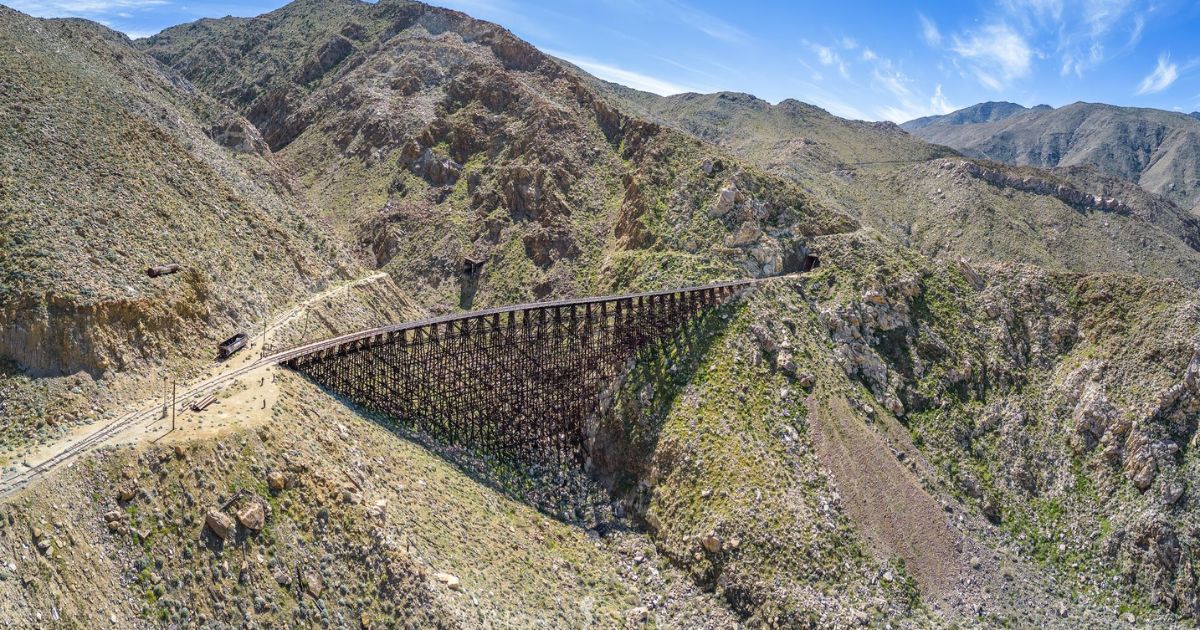 Goat Canyon Trestle: The Abandoned Railroad Bridge In California