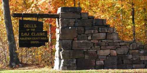 Explore Ancient Volcanoes at Dells of the Eau Claire Park in Wisconsin