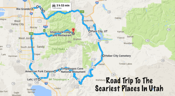 This Road Trip Takes You To The Most Haunted Places In Utah