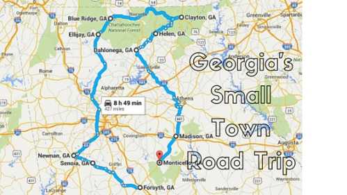 10 Unforgettable Georgia Road Trips to Take