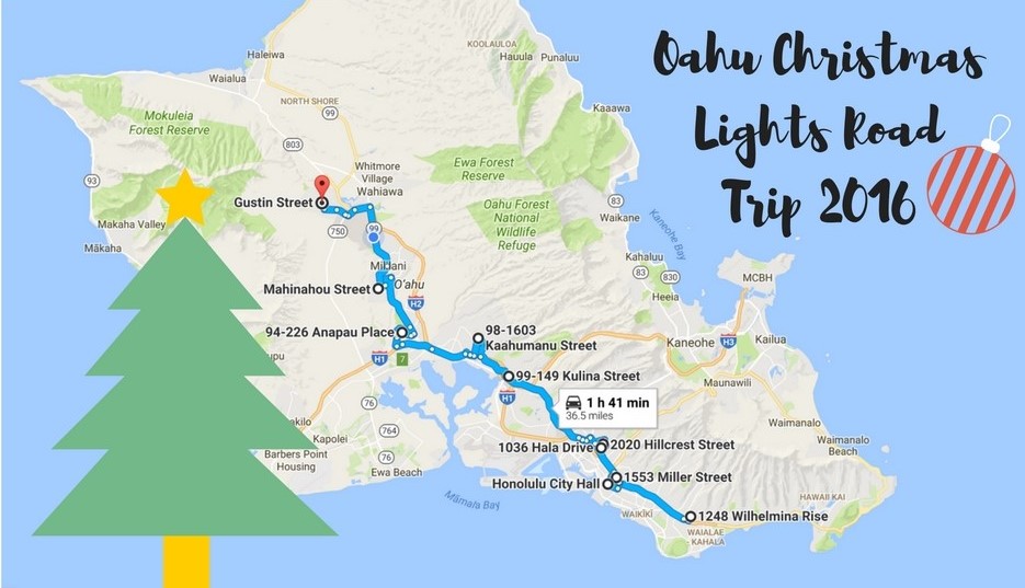 See Christmas in Hawaii On This Amazing Road Trip