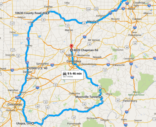Here Are The 10 Best Road Trips You Can Take In Ohio