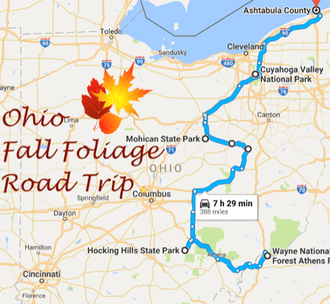 Here Are The 10 Best Road Trips You Can Take In Ohio