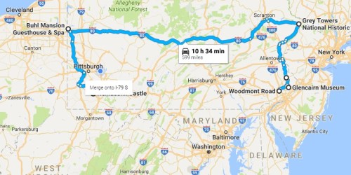 Visit 7 Castles On One Of The Best Road Trips In Pennsylvania