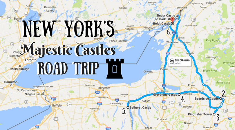 Castle Road Trip: One Of The Best Road Trips In New York