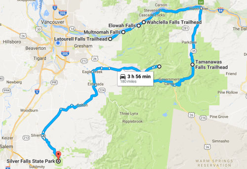 The Beautiful Oregon Waterfalls Weekend Road Trip