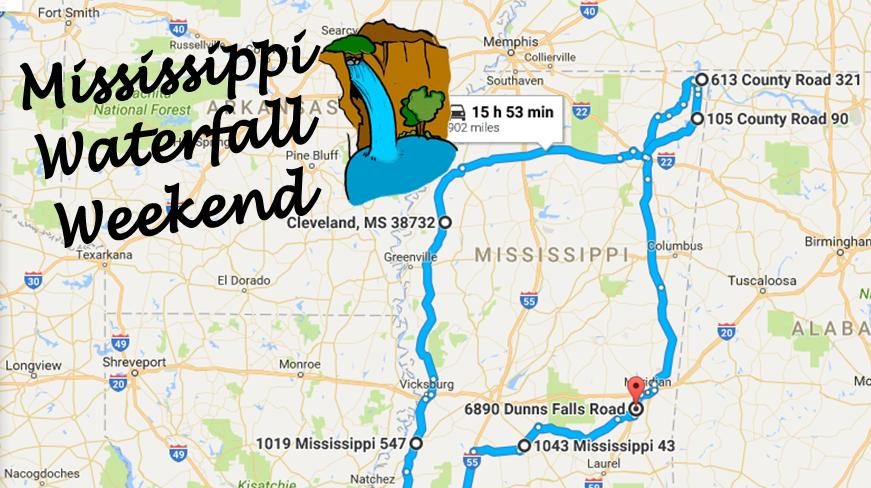 The Perfect Itinerary For Exploring Mississippi Waterfalls