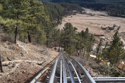 Rushmore Mountain Coaster In South Dakota Coaster Is Epic
