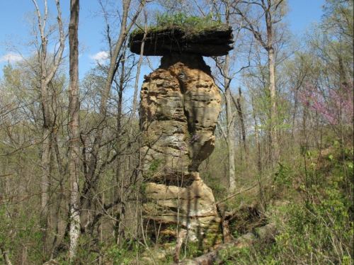 Jug Rock Is The Strangest Geological Wonder in Indiana