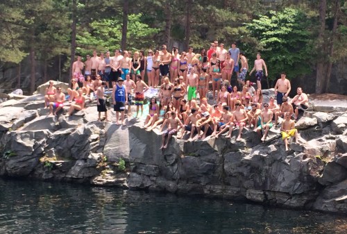 You Can Swim In The Granite Quarry Pool At Carrigan Farms In North Carolina