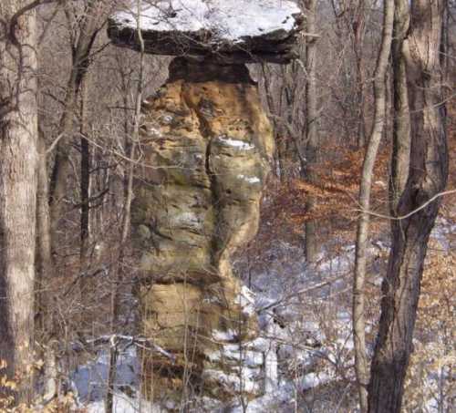 Jug Rock Is The Strangest Geological Wonder in Indiana
