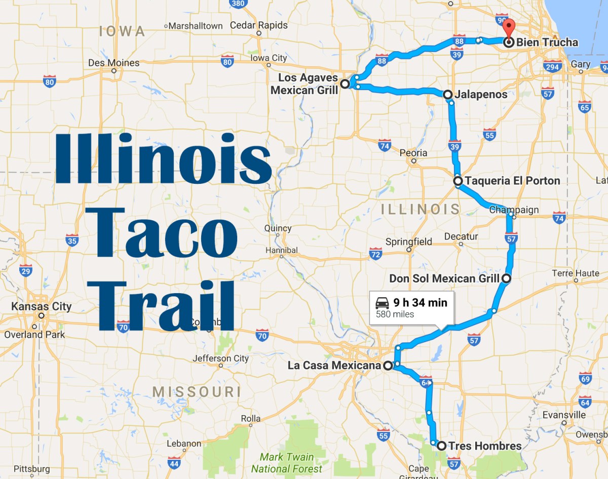 This Illinois Taco Trail Will Lead You To The Most Mouthwatering Tacos
