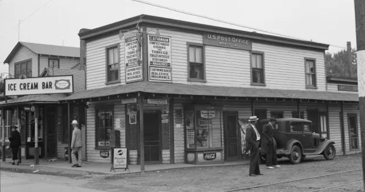 What Every Small Town In Maryland Had In The 1930s. It Was A Simpler Time.