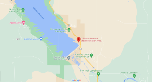 Nebraska's Calamus Reservoir Has A Beautiful White Sand Beach