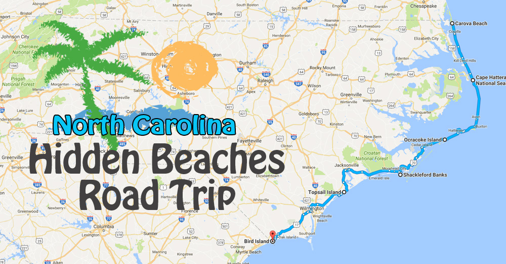 Discover the Best Hidden Beaches in North Carolina
