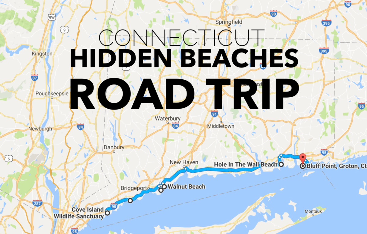 This Road Trip Will Take You To The Best Hidden Beaches In Connecticut