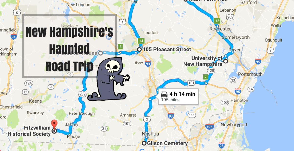 Road Trip To The Most Haunted Places in New Hampshire