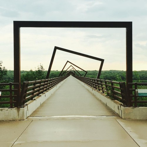 This Unique Bridge In Iowa Is A Man-Made Wonder Of The Midwest