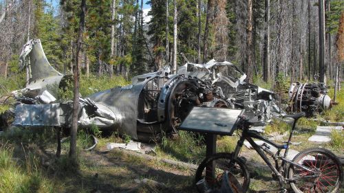 Most Unique Hike In Idaho: Loon Lake Bomber Hike In Warren