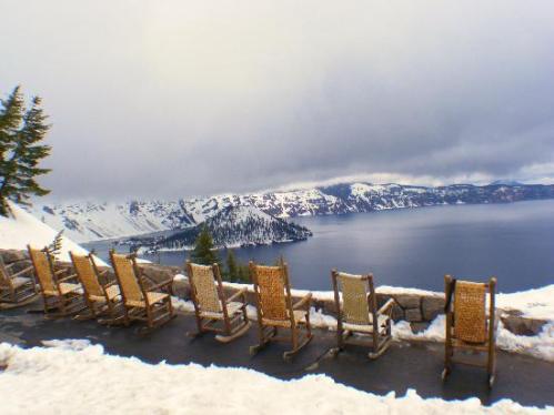 The Creepy Story Behind Haunted Crater Lake In Oregon