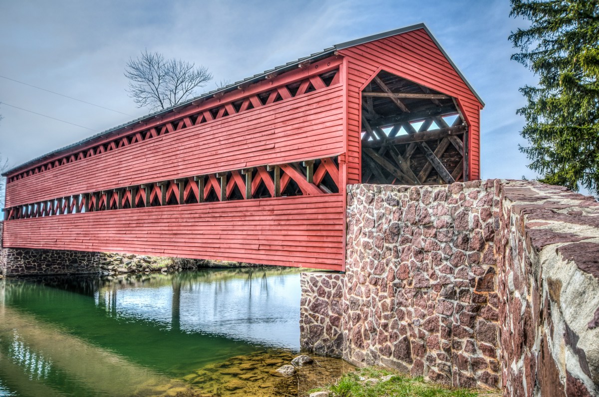 Visit One Of The Most Haunted Covered Bridges In Pennsylvania