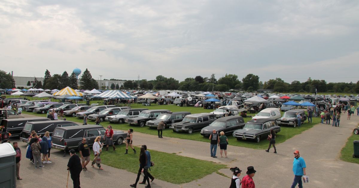 Hearse Fest In Fowlerville, Michigan: A Scary Celebration