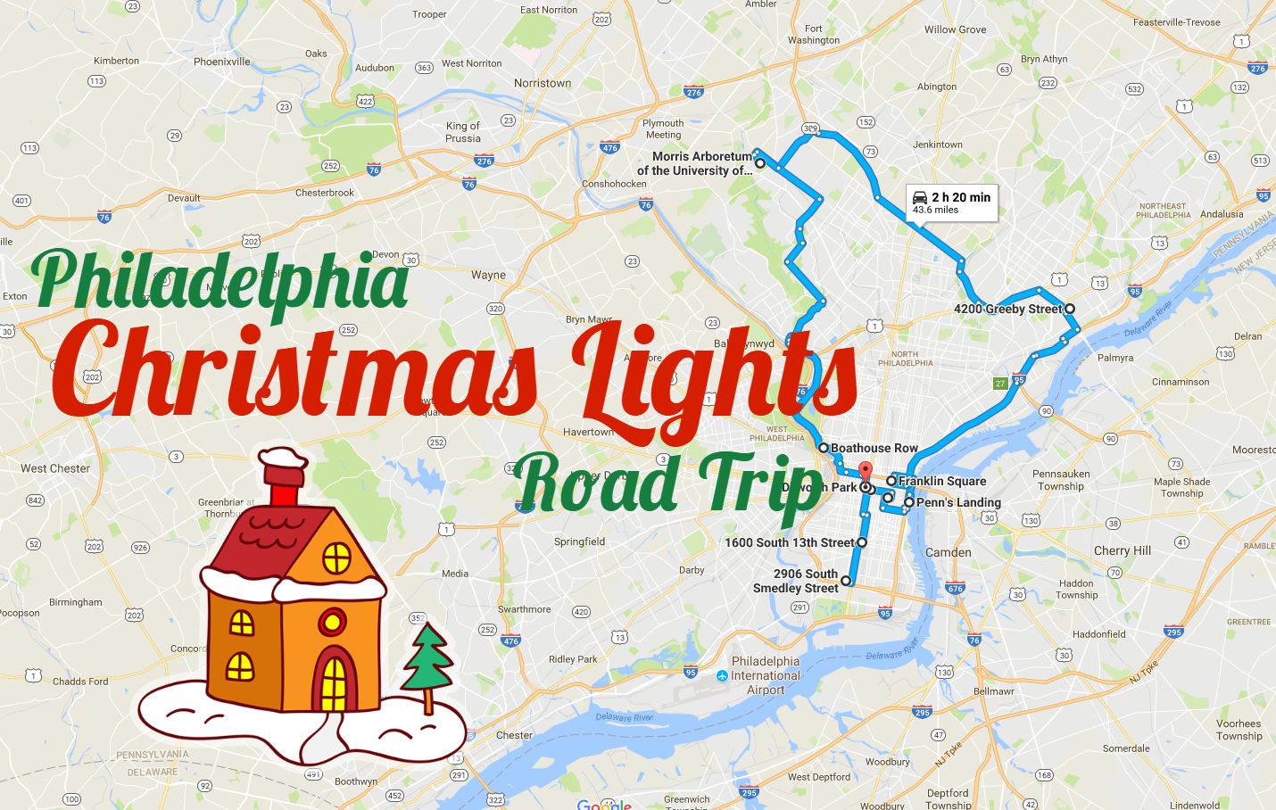 The Christmas Lights Road Trip Around Philadelphia That’s Nothing Short ...