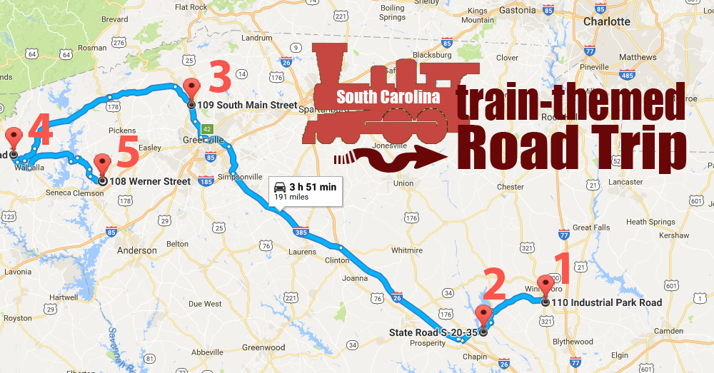 This Dreamy Train-Themed Trip Through South Carolina Will Take You On ...