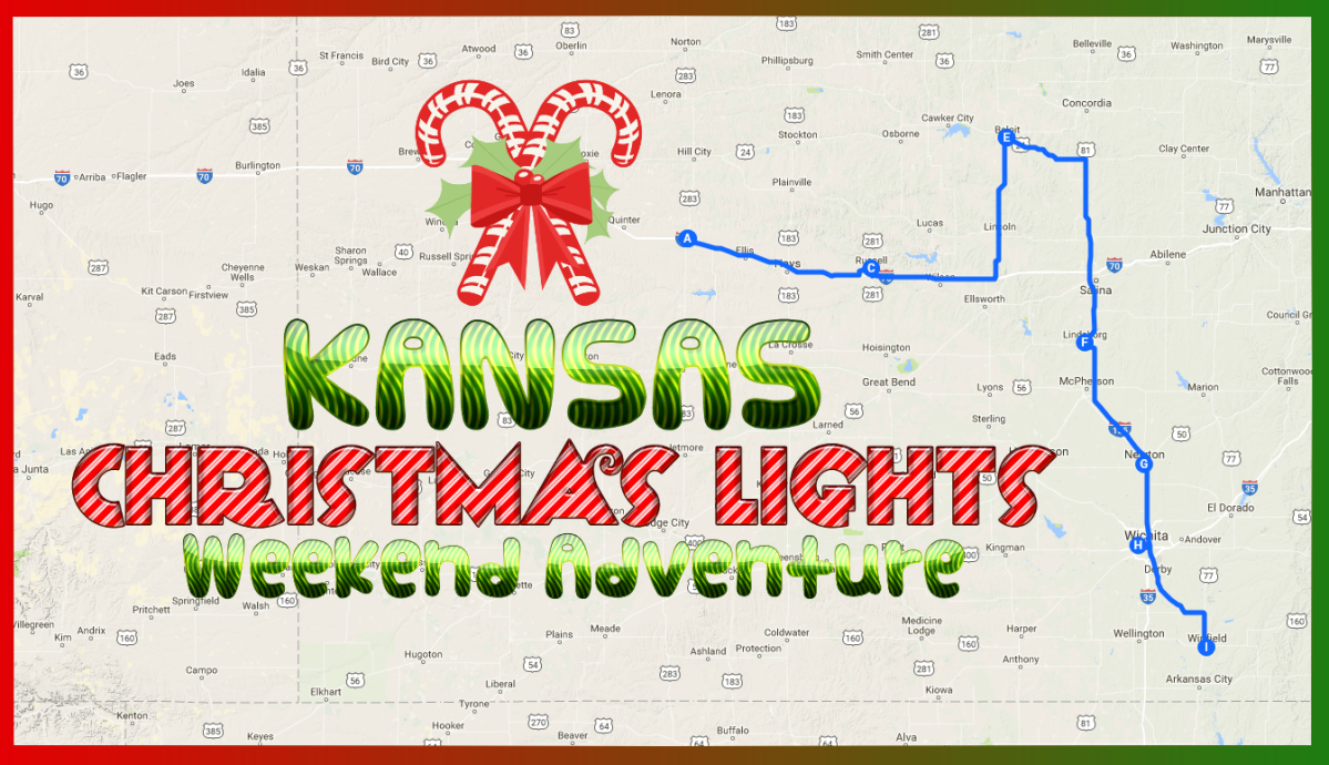 Take A Festive Road Trip To See Dazzling Holiday Lights In Kansas