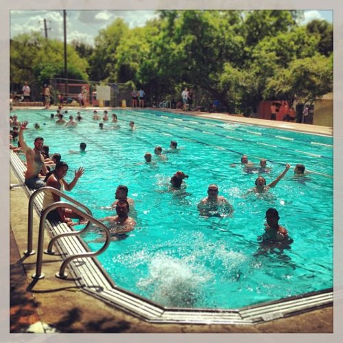 Big Stacy Pool In Texas Is Naturally Heated For A Winter Swim