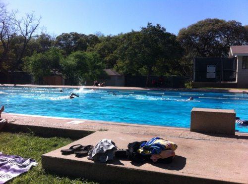 Big Stacy Pool In Texas Is Naturally Heated For A Winter Swim