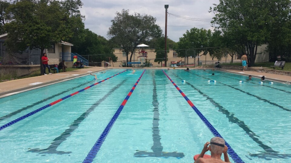 Big Stacy Pool In Texas Is Naturally Heated For A Winter Swim