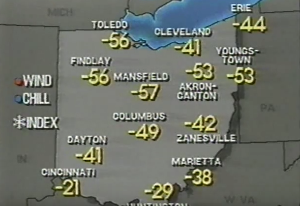 The Coldest Winter In Ohio: The Deep Freeze Of January 1994