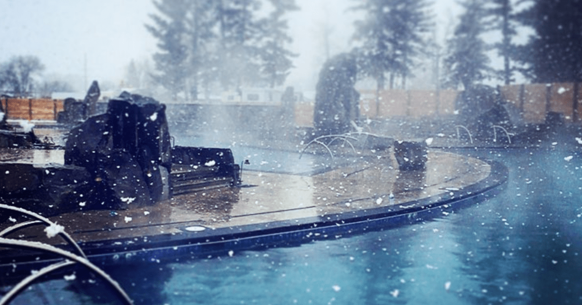 Bozeman Hot Springs Is A Heated Outdoor Pool In Montana