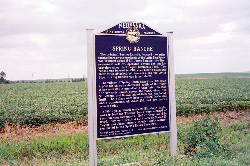 Spring Ranch Has The Creepiest Ghost Town Cemetery In Nebraska