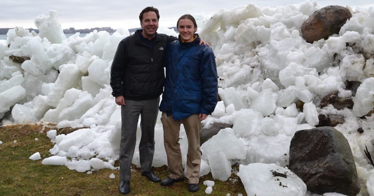 Ice Shove On The Great Salt Lake Is A Natural Phenomenon In Utah That ...